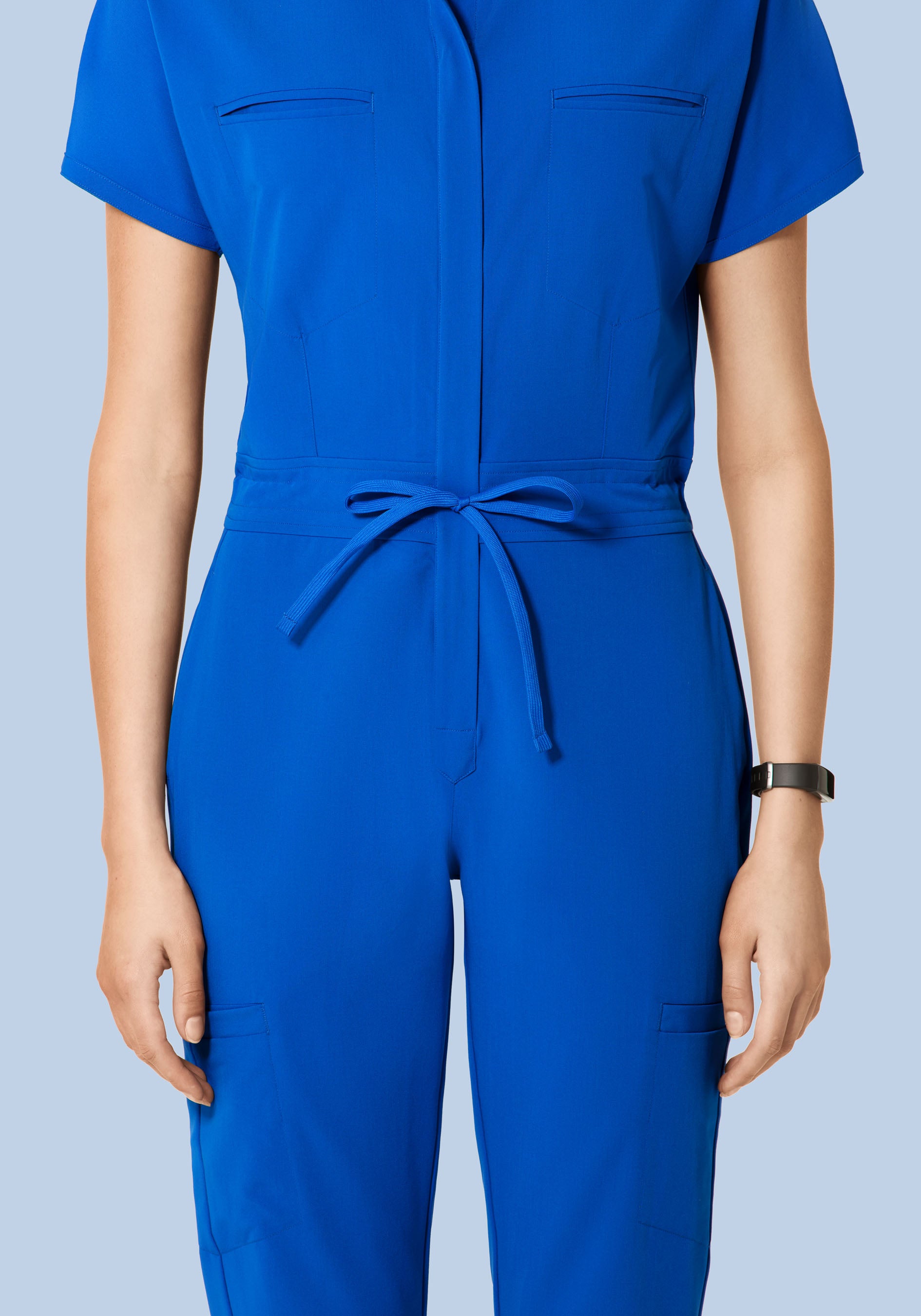 Women's Jumpsuit Royal Blue – Mandala Scrubs