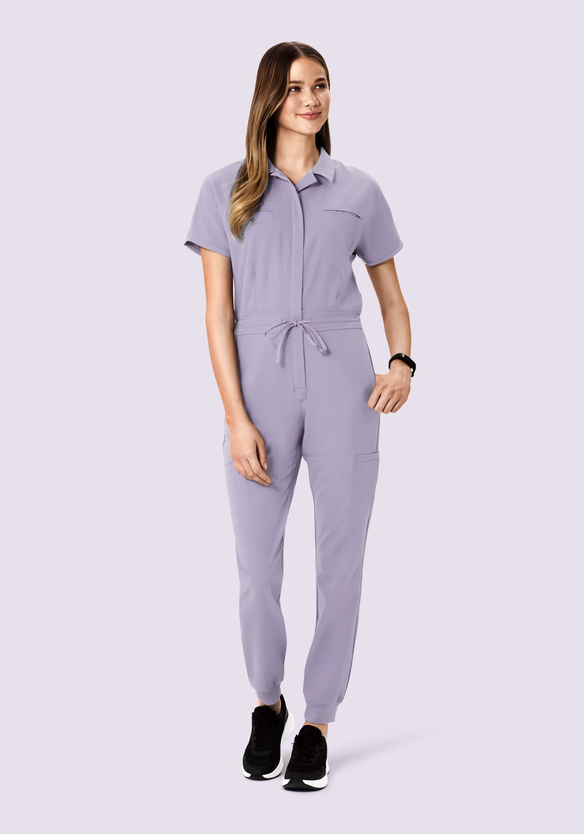 Women's Jumpsuit Ube – Mandala Scrubs