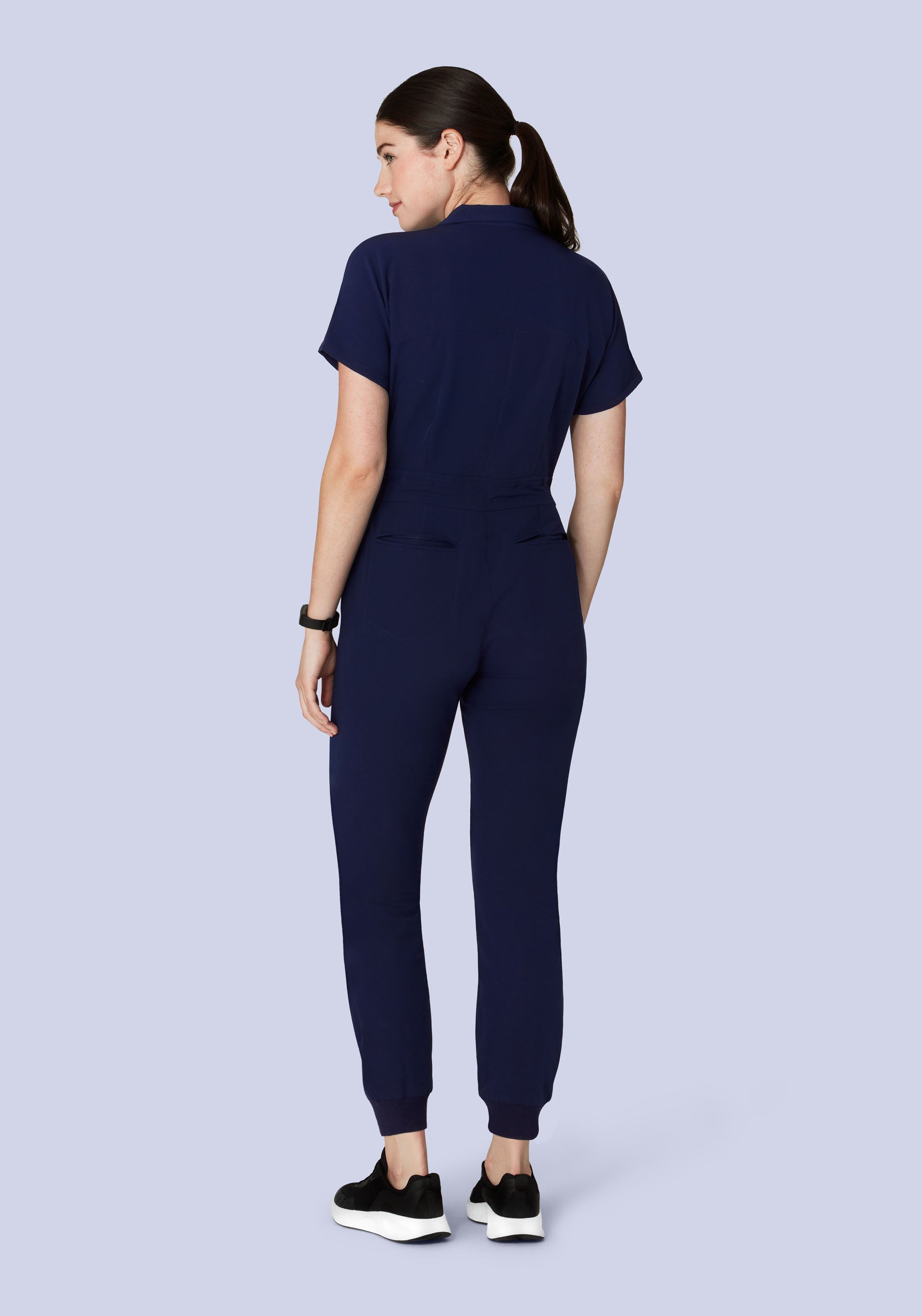 Women's Jumpsuit Navy – Mandala Scrubs