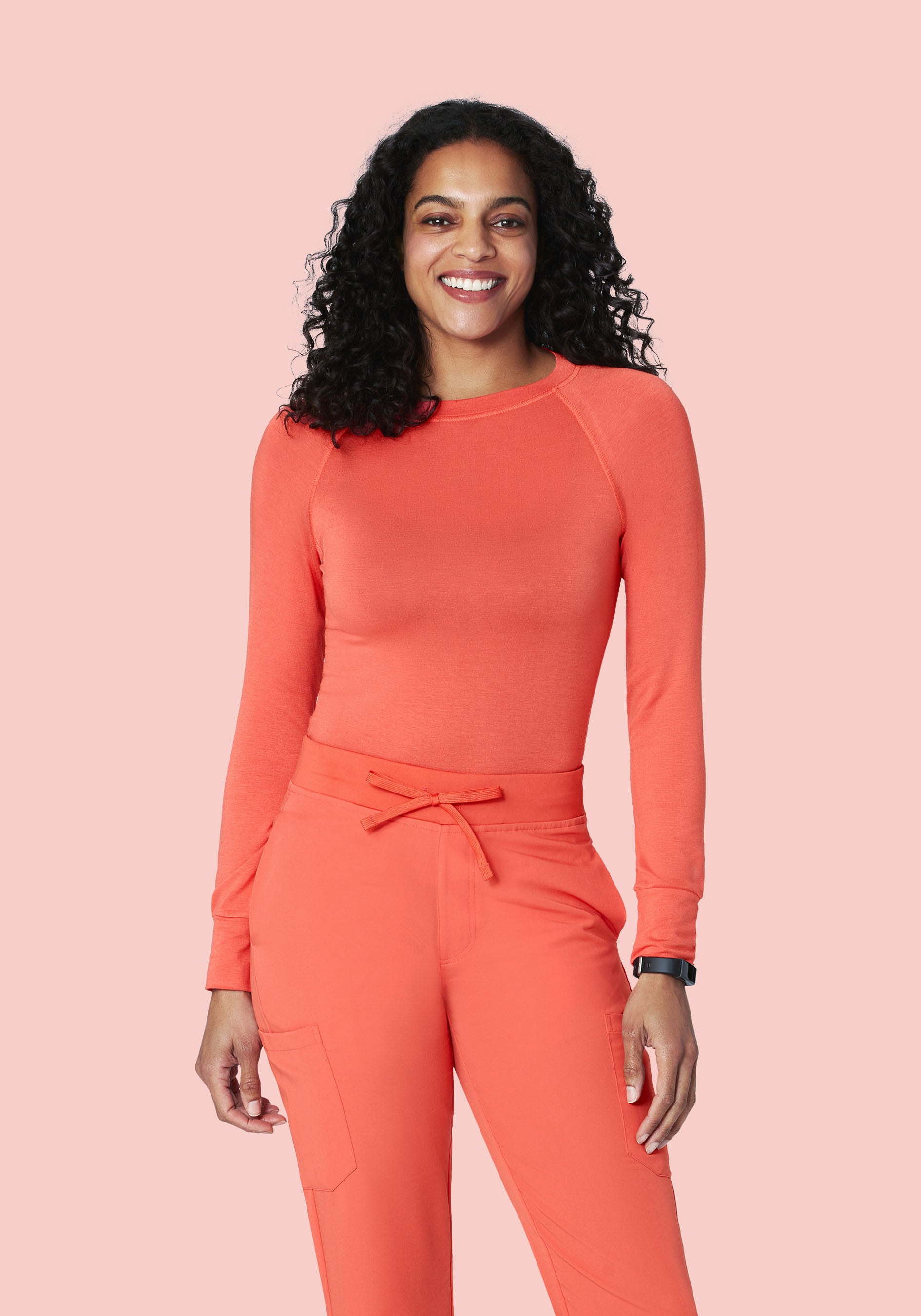 Women's Underscrubs Coral – Mandala Scrubs