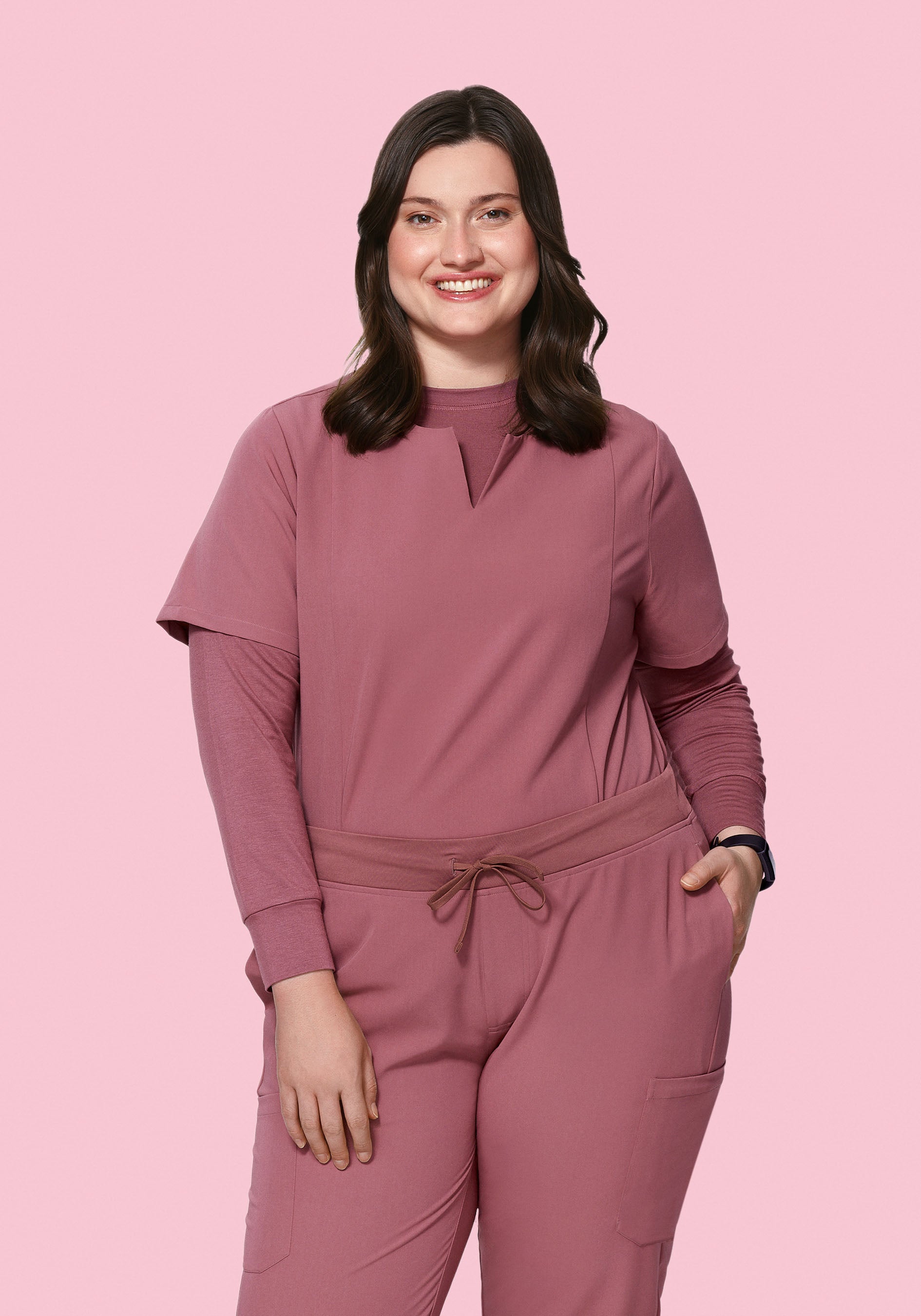 Women's Underscrubs Mauve – Mandala Scrubs