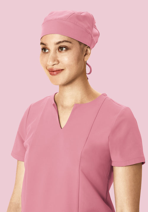Contemporary Scrub Cap - Rosé | Mandala Scrubs
