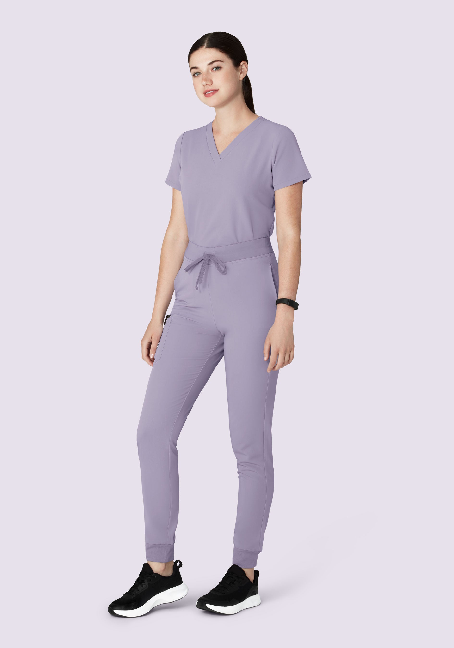 6 Pocket Top Ube – Mandala Scrubs