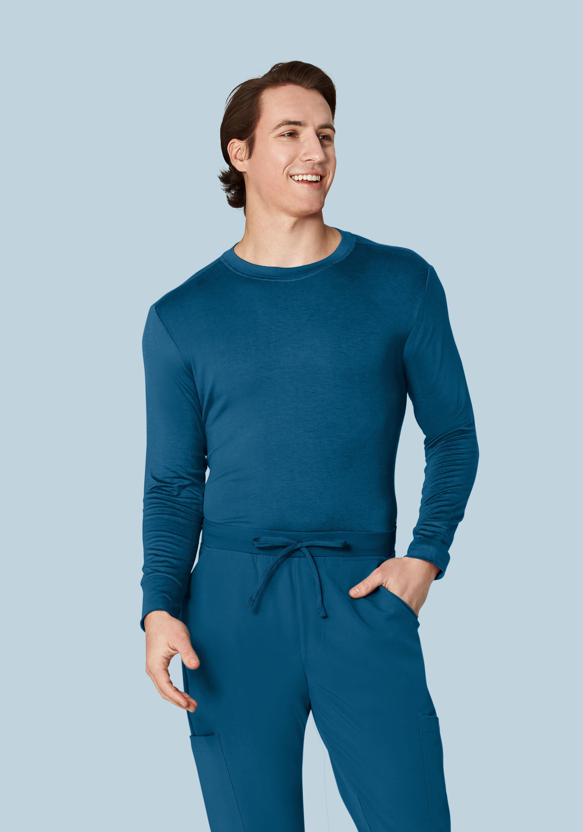 Men's Underscrubs Harbor Blue – Mandala Scrubs