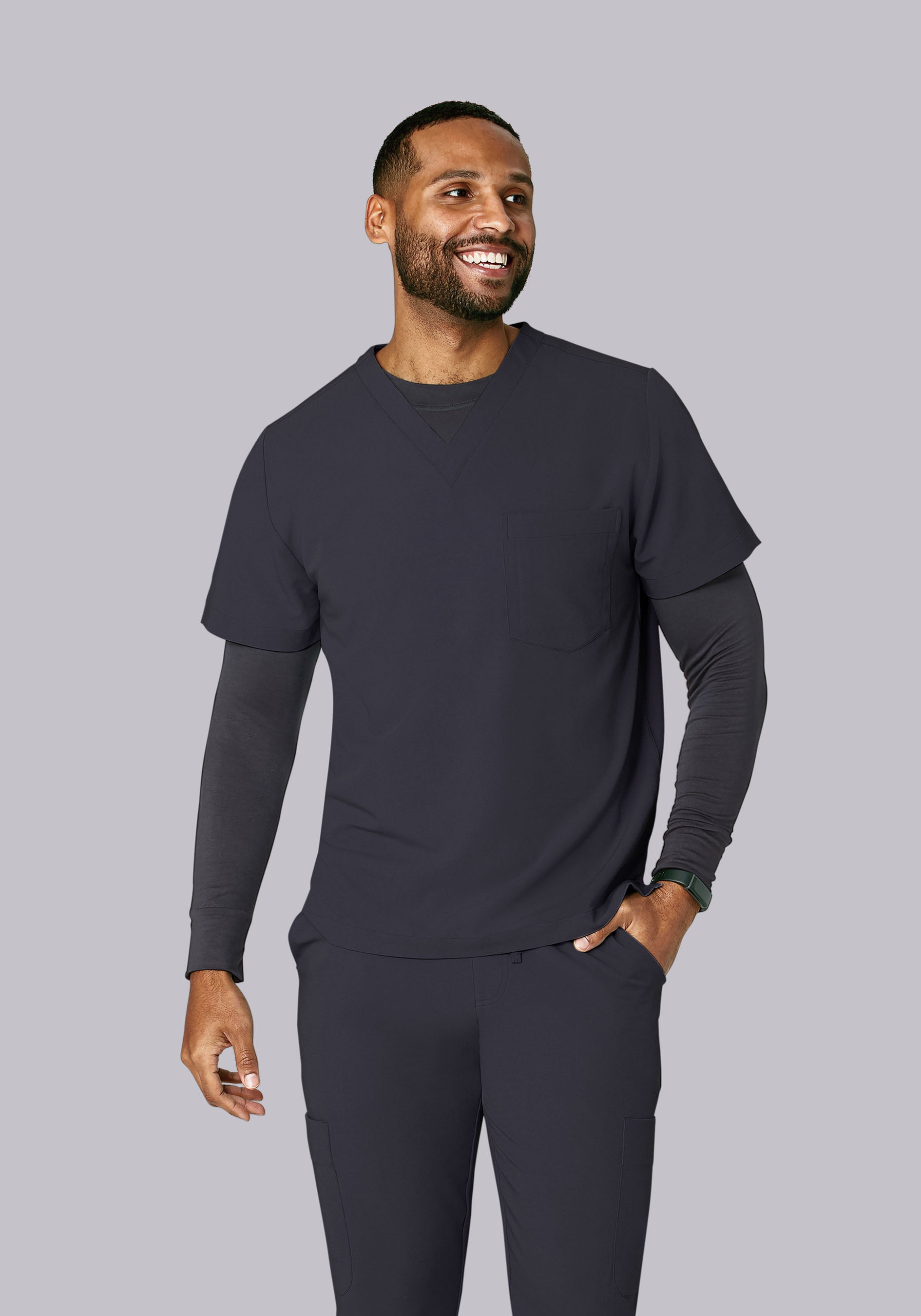 Men's Underscrubs Pewter – Mandala Scrubs