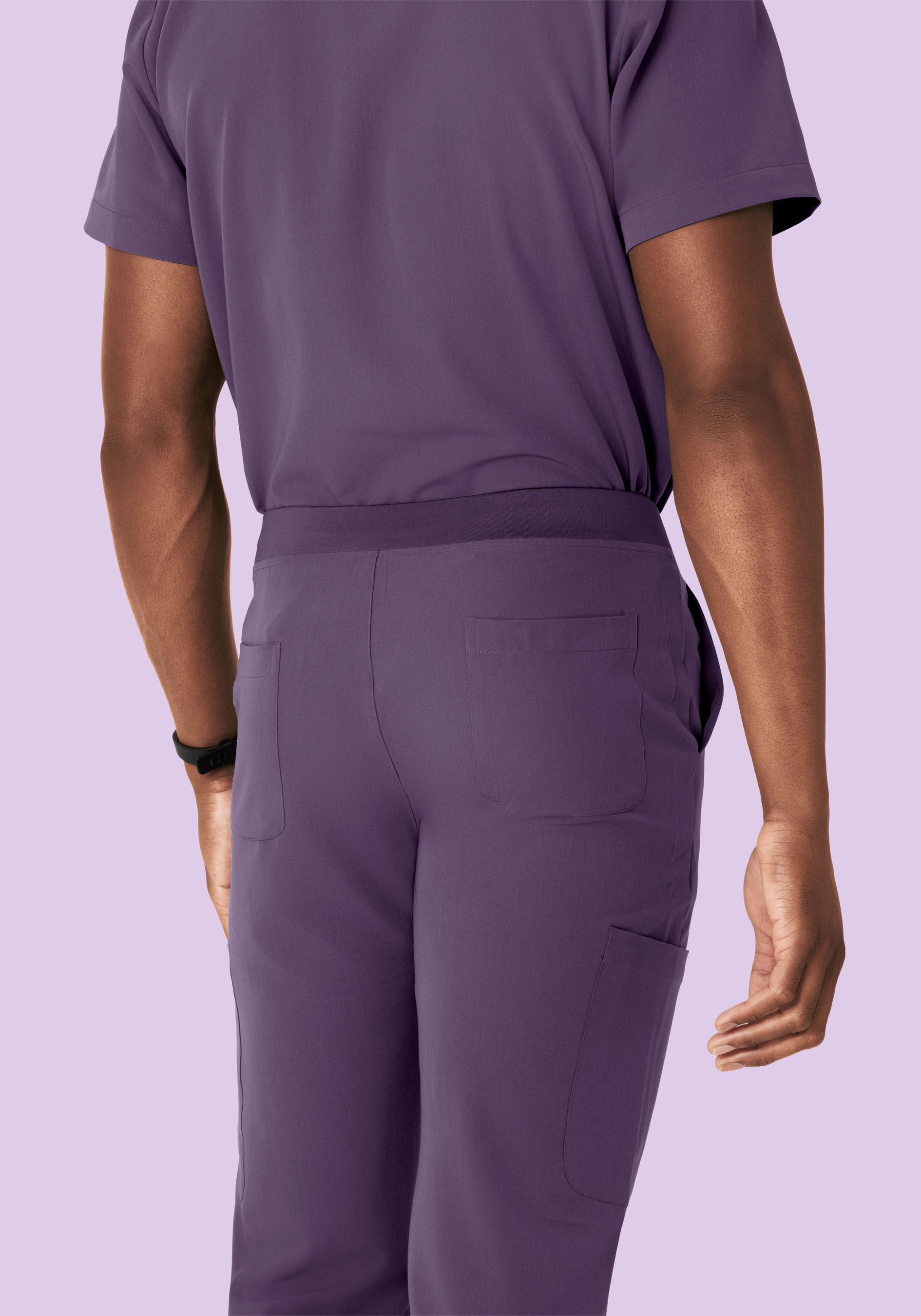 7 Pocket Mens Cargos Scrub Pants Dewberry – Mandala Scrubs