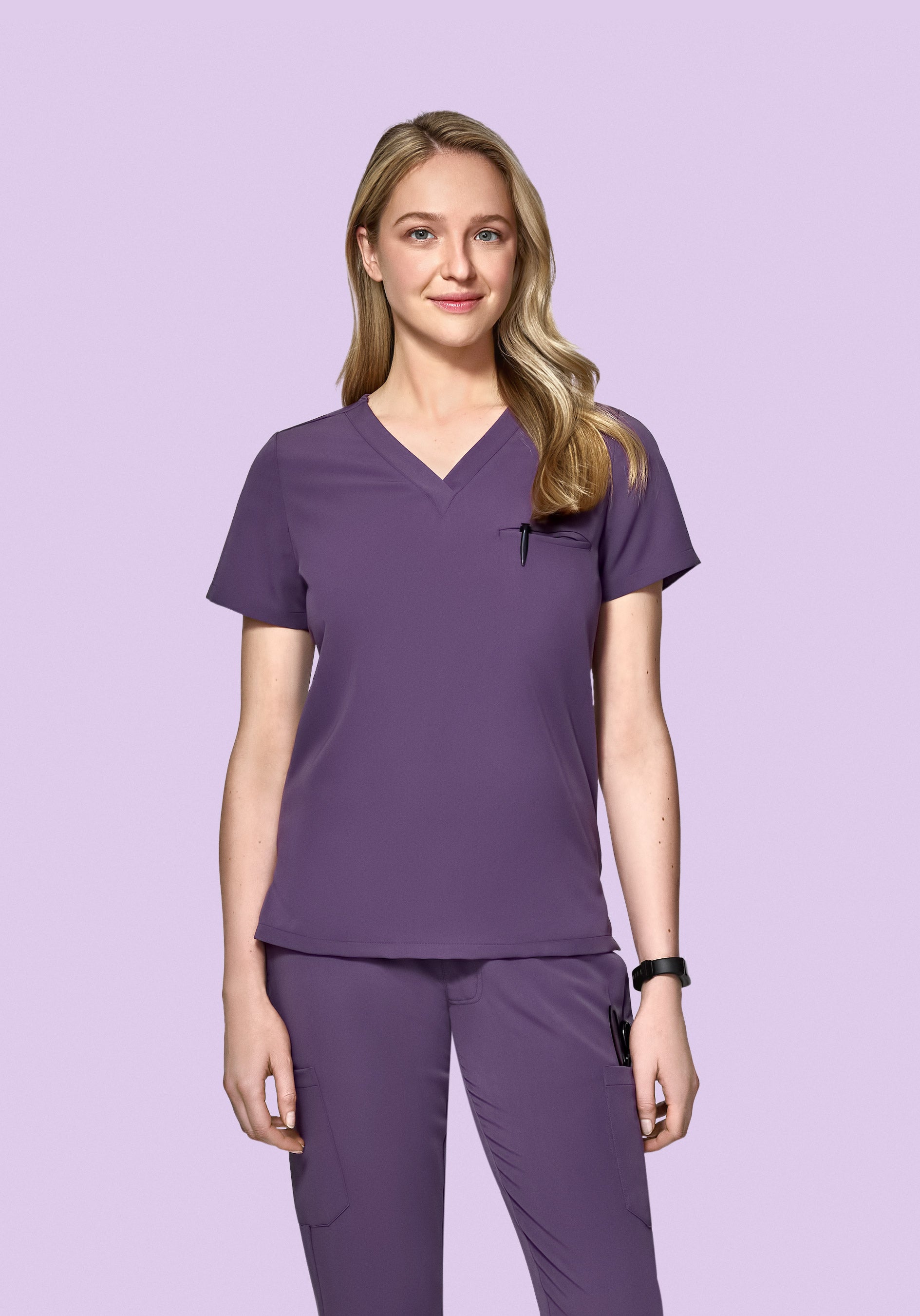 All Women's Scrubs – Tagged "color_Dewberry" – Mandala Scrubs