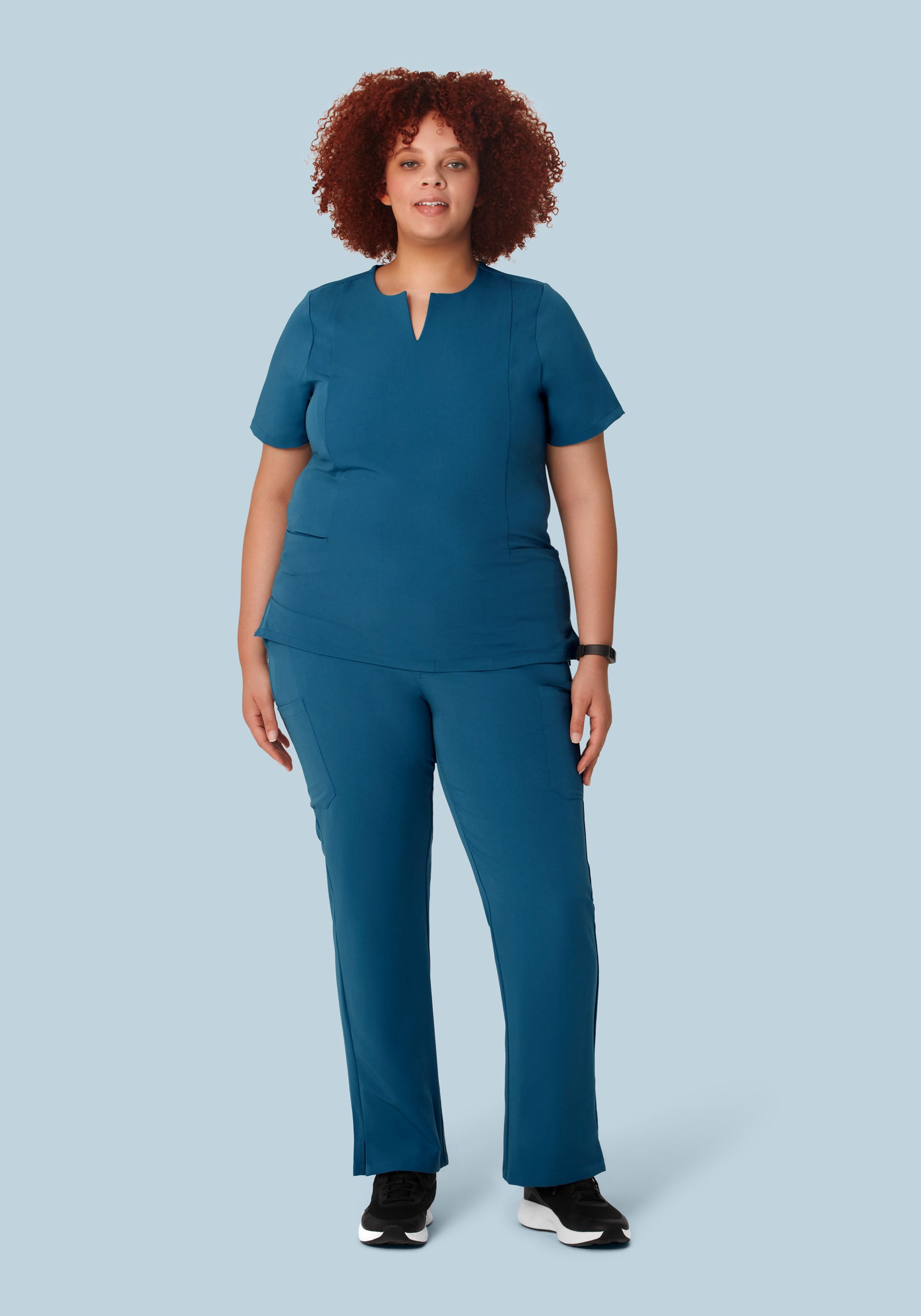 9 Pocket Cargo Pants Harbor Blue – Mandala Scrubs