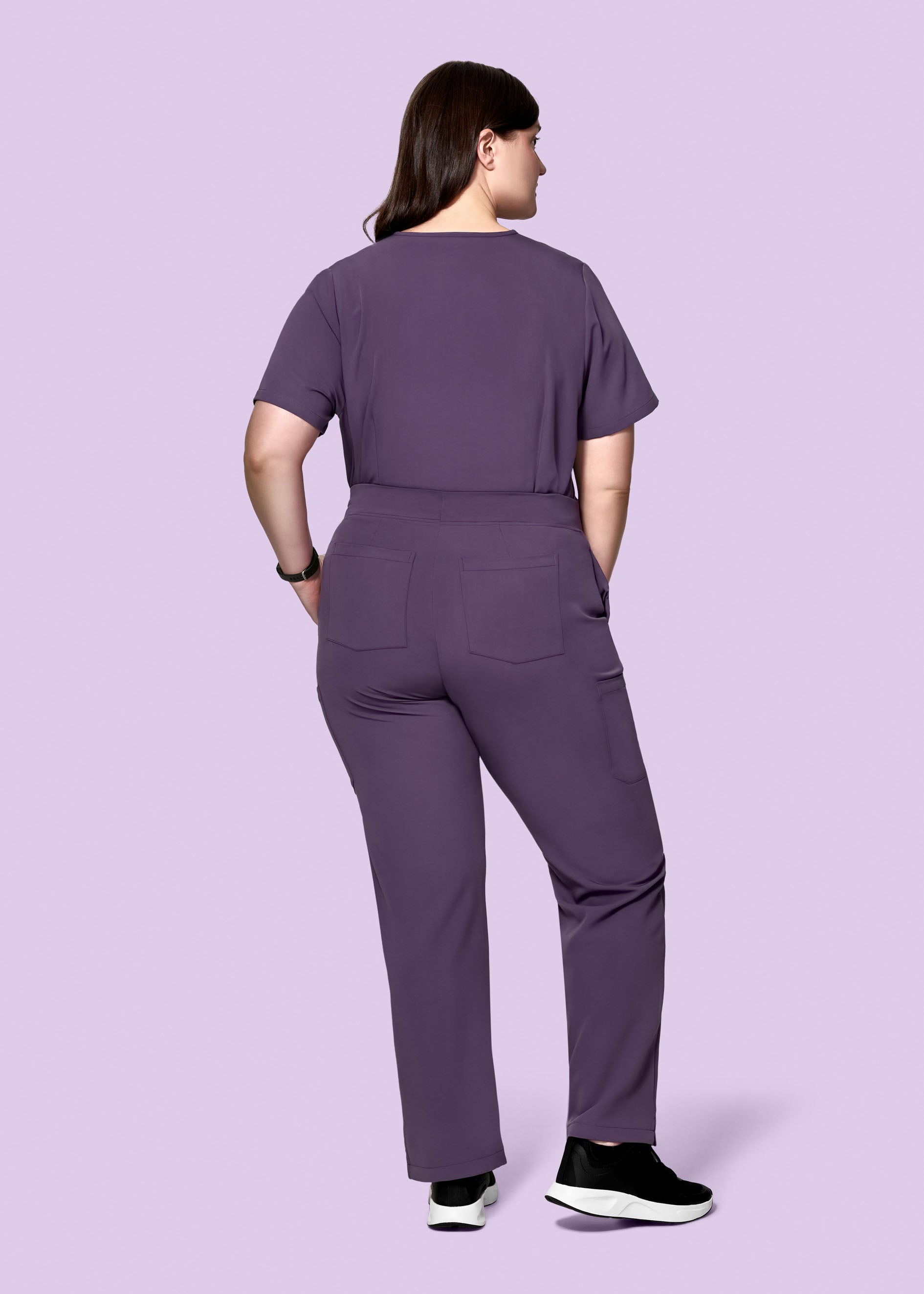 9 Pocket Cargo Pants Dewberry – Mandala Scrubs