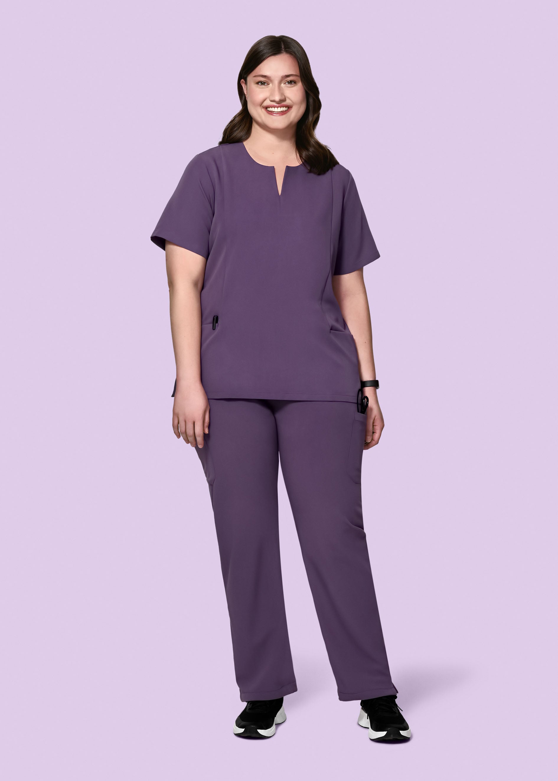 9 Pocket Cargo Pants Dewberry – Mandala Scrubs