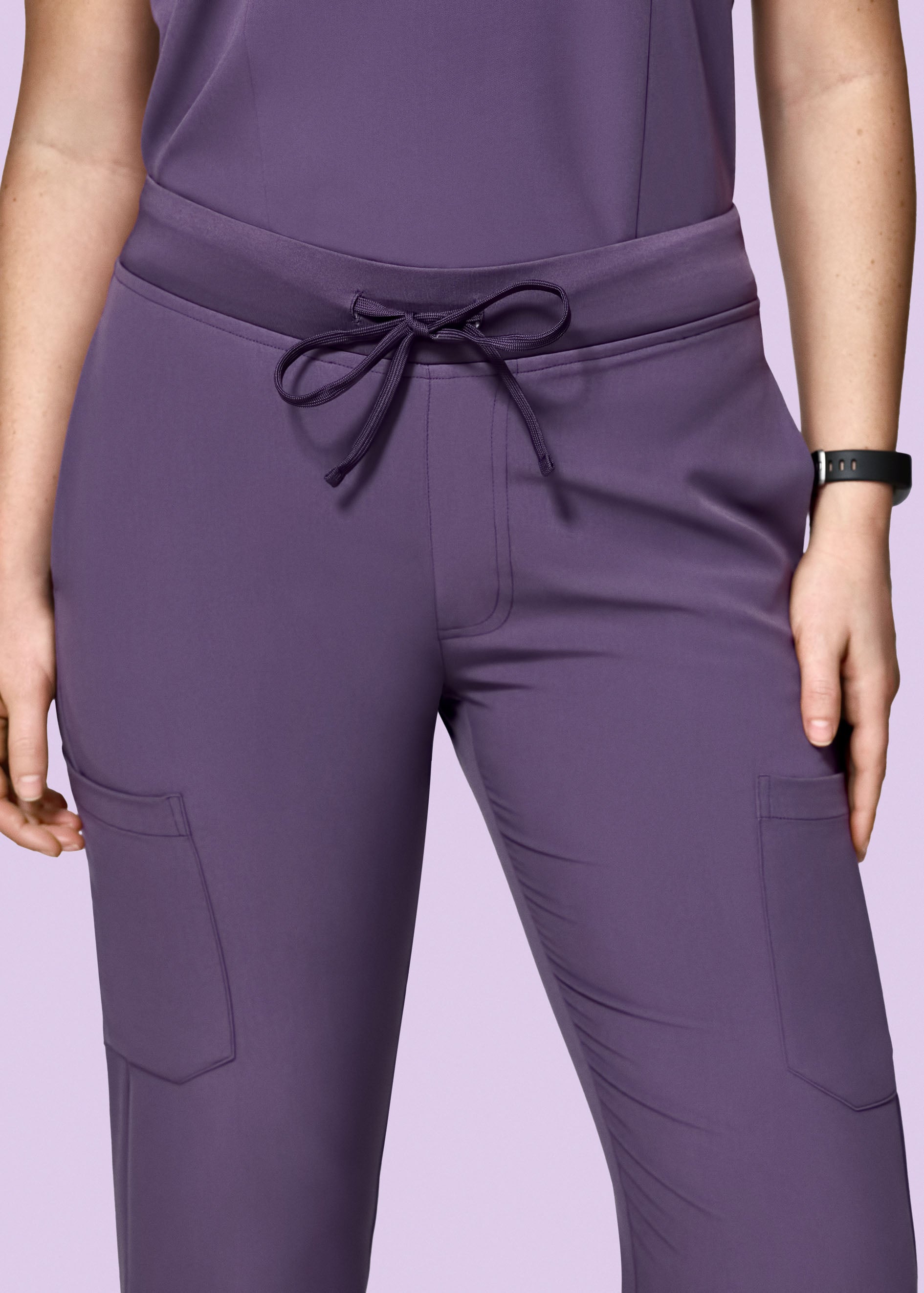 9 Pocket Cargo Pants Dewberry – Mandala Scrubs