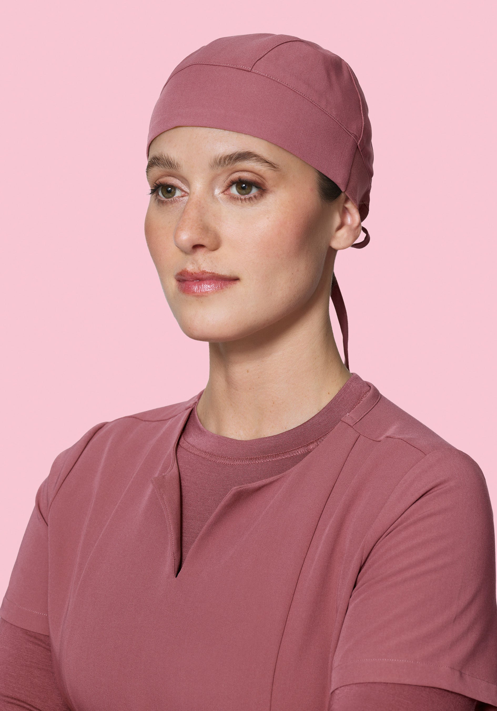 Contemporary Scrub Cap Mauve – Mandala Scrubs