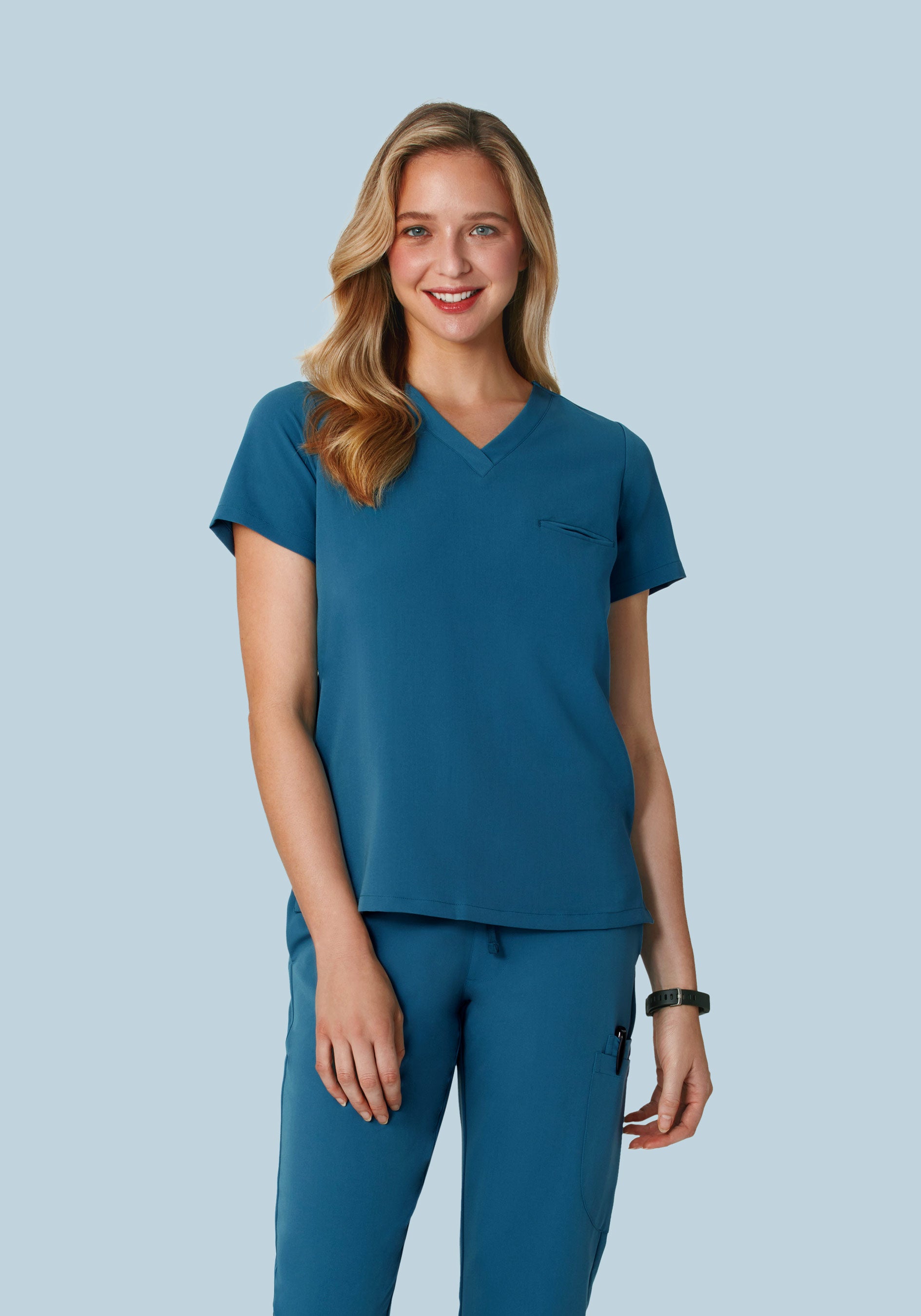 All Women's Scrubs – Tagged "color_Harbor Blue" – Mandala Scrubs