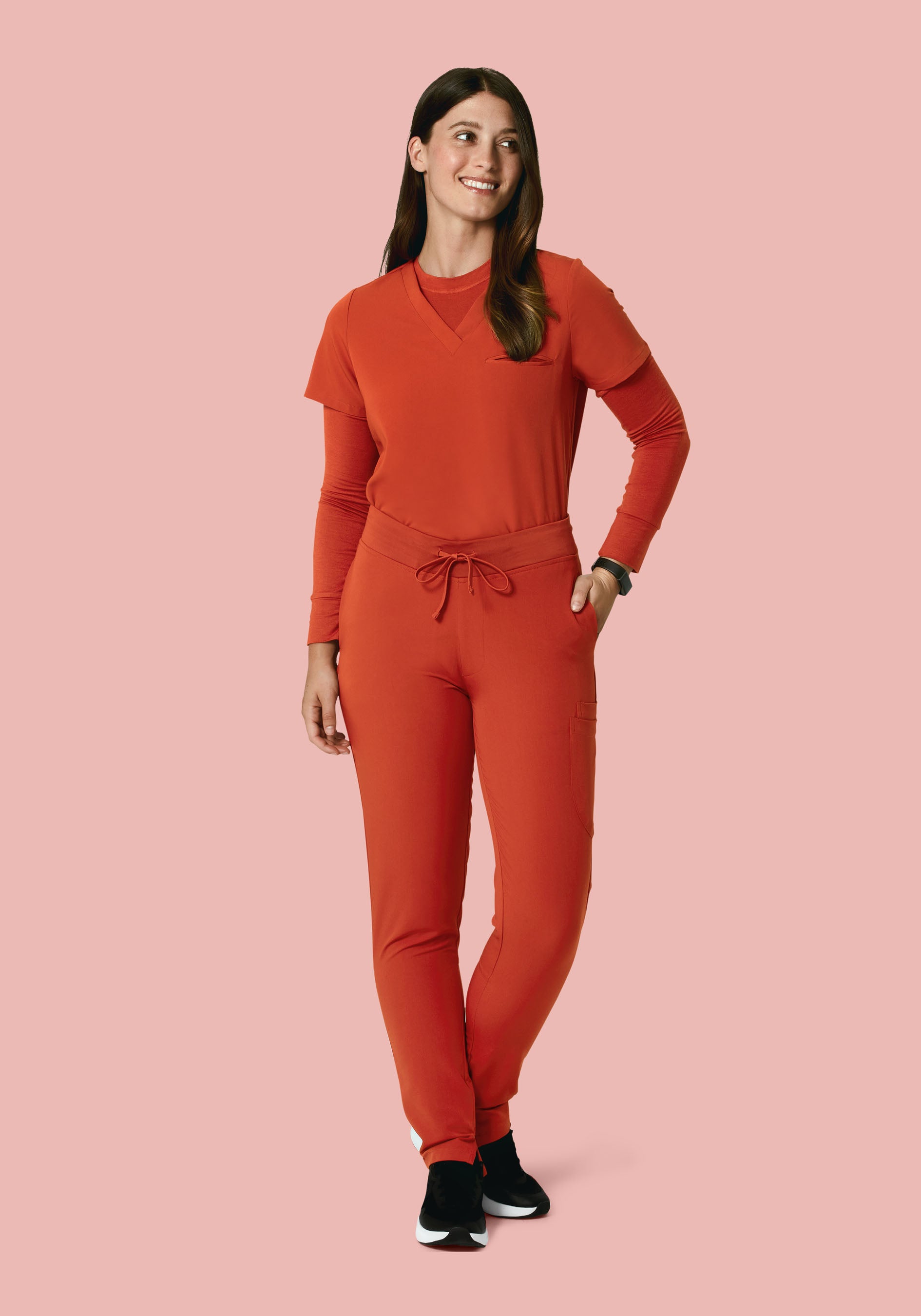 Women's Underscrubs Rust – Mandala Scrubs