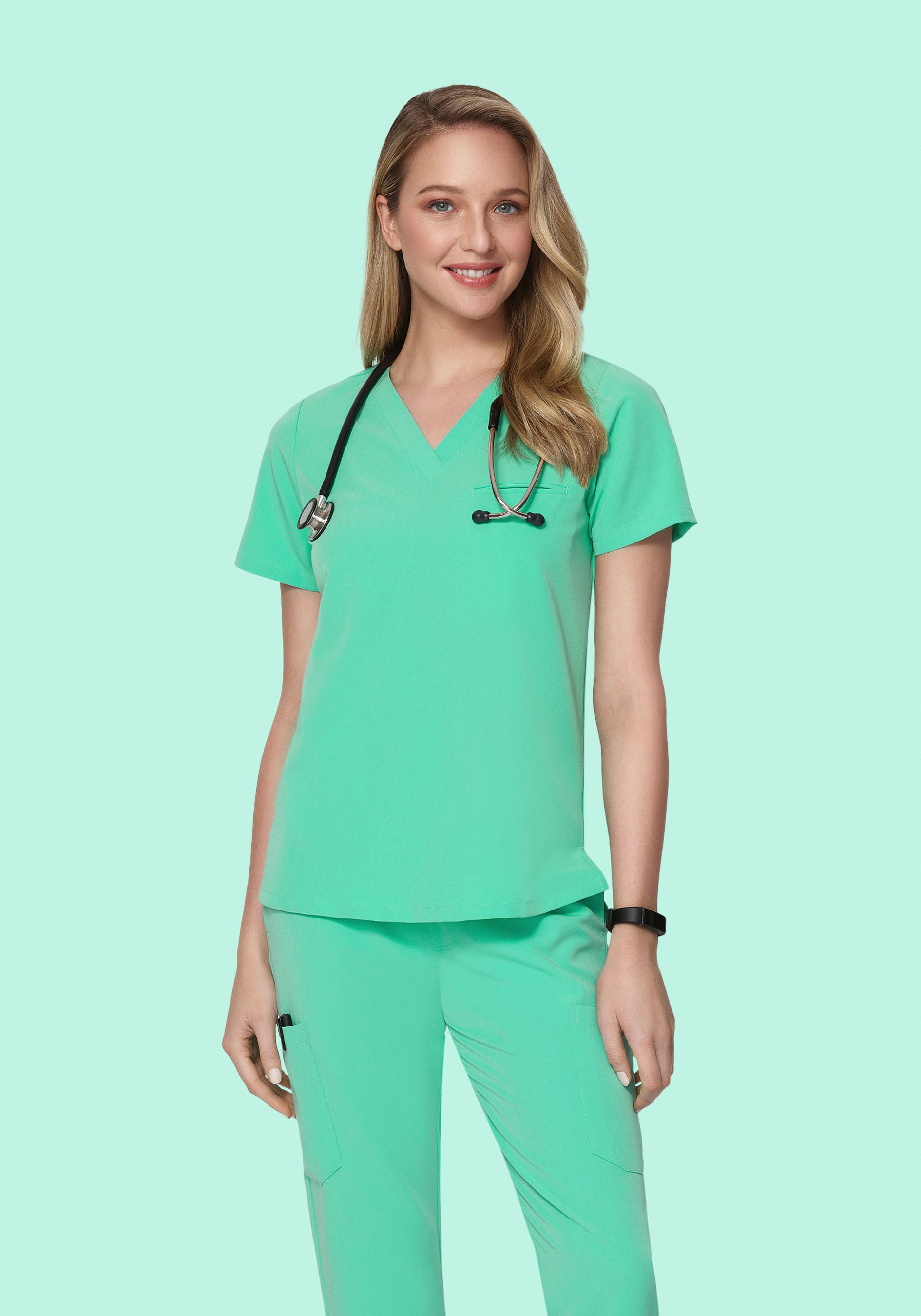 All Women's Scrubs – Tagged "color_Seaglass" – Mandala Scrubs