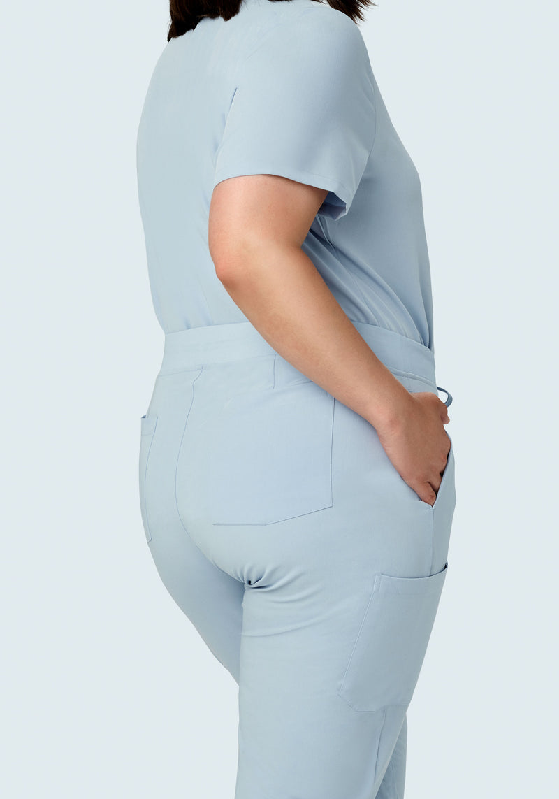 9 Pocket Joggers Powder Blue – Mandala Scrubs