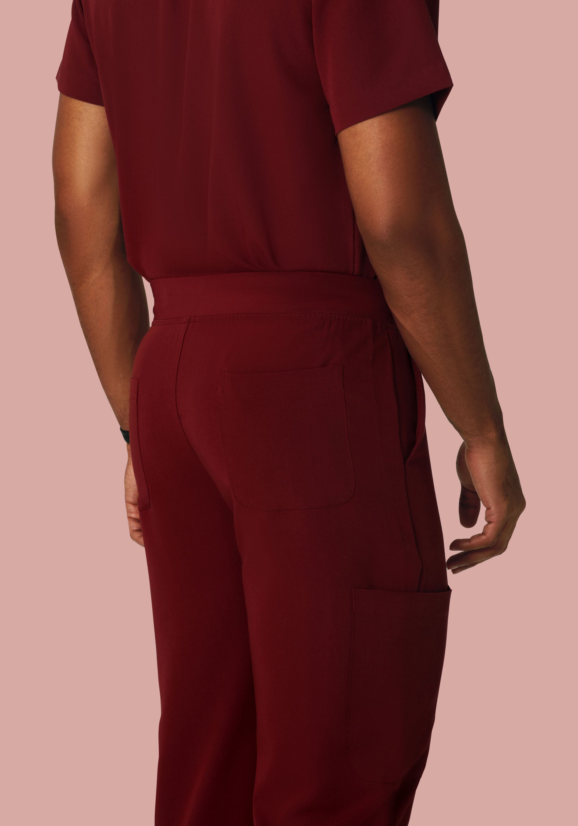 7 Pocket Mens Cargos Fired Brick – Mandala Scrubs